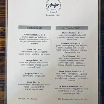 Amigo Cafe - Book a Table - Updated November 2025 - 447 Photos - 471 ...