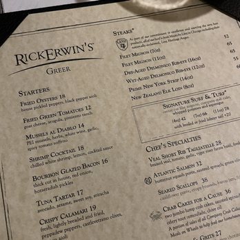 RICK ERWIN’S GREER - Updated June 2025 - 13 Photos & 19 Reviews - 104 E ...