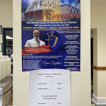 MASADA CAFE AT THE UNITED HOUSE OF PRAYER - Updated March 2026 - 34 ...