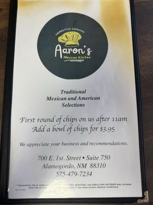 AARONS MEXICAN KITCHEN - Updated June 2026 - 700 E 1st St, Alamogordo ...