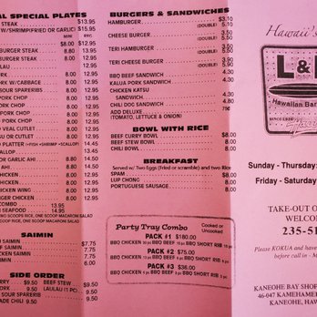 L&L HAWAIIAN BARBECUE - Updated August 2025 - 698 Photos & 125 Reviews ...