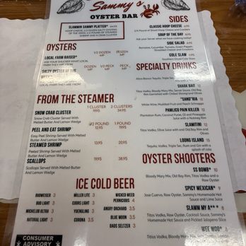 SLAMMIN SAMMY’S OYSTER BAR - Updated December 2025 - 1212 W 15th St ...