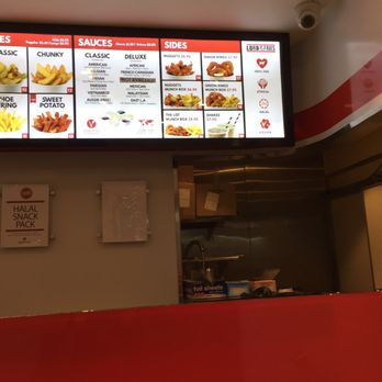 Lord of the fries menu store