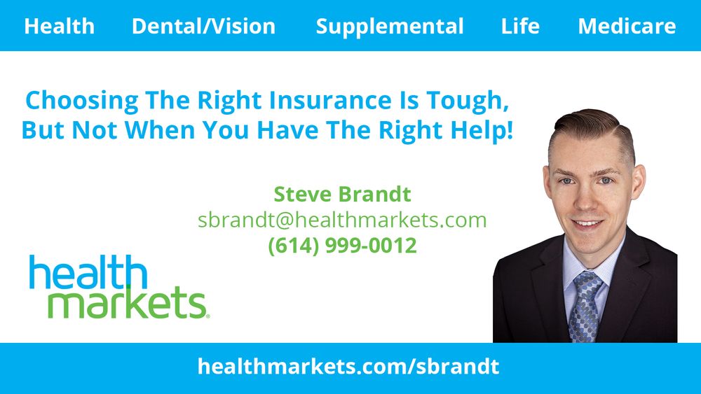 HEALTHMARKETS INSURANCE - STEVE BRANDT - 5460 Franklin St, Hilliard ...