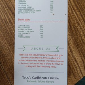 TEBO’S CARIBBEAN CUISINE - 16 Reviews - 4150 Market St, Youngstown ...
