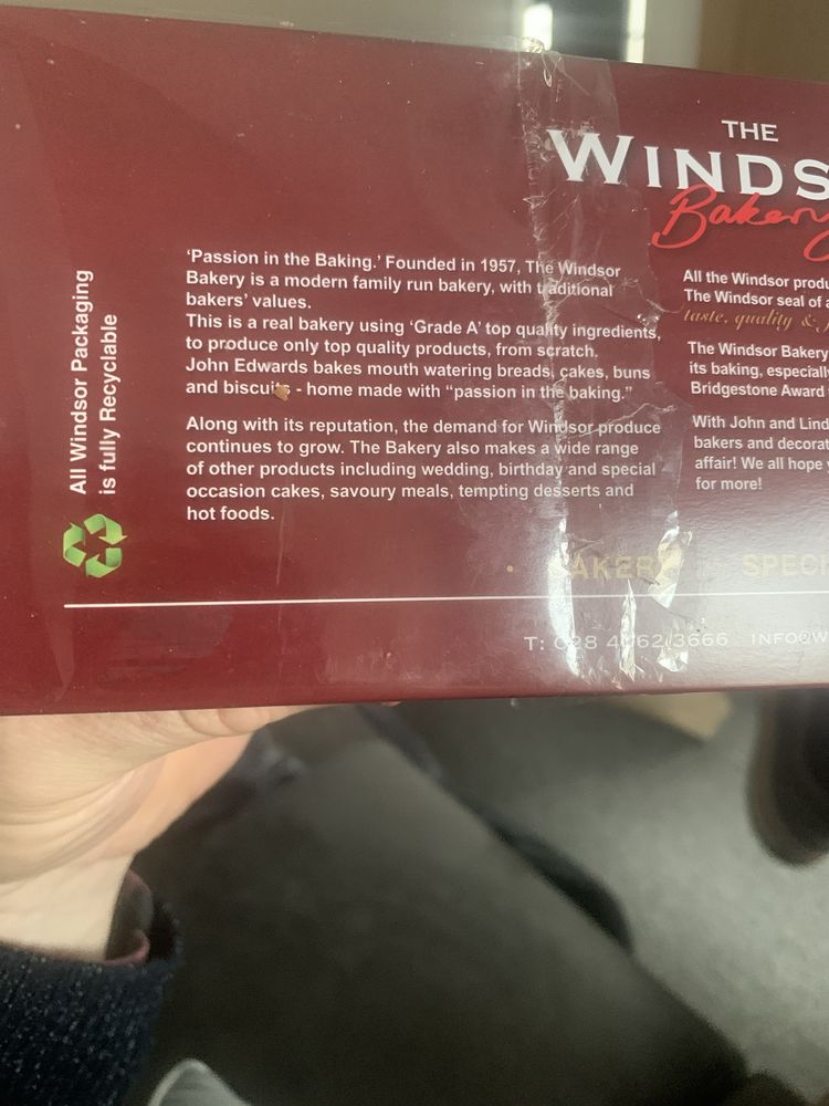 WINDSOR BAKERY - 36-38 Newry St, Banbridge, United Kingdom - Bakeries ...