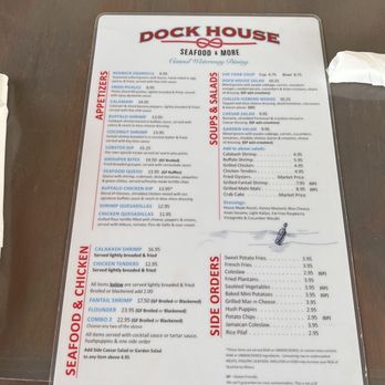 DOCK HOUSE SEAFOOD & MORE - Updated May 2025 - 76 Photos & 193 Reviews ...