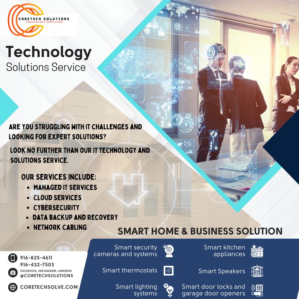 CORETECH SOLUTIONS - Updated November 2025 - Request a Quote - Elk Grove, California - IT ...