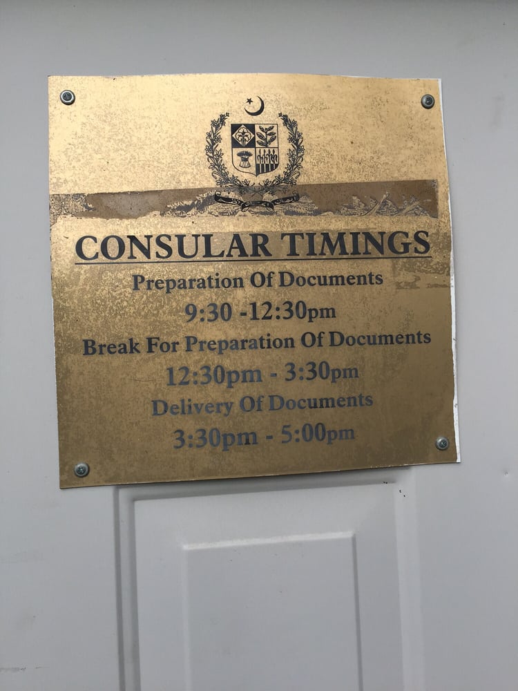 CONSULATE OF PAKISTAN - Updated October 2025 - 11 Photos & 15 Reviews ...