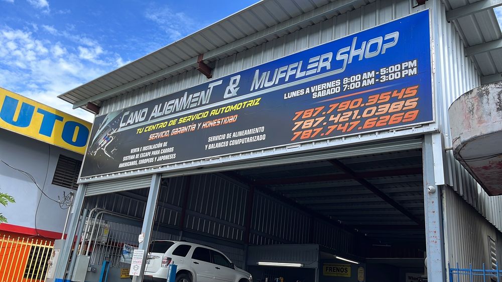 CANO ALIGNMENT SERVIFE & MUFFLER SHOP - Updated June 2024 - Carr 1 Km ...
