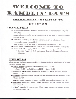 RAMBLIN’ DAN’S BAR & GRILL - Updated September 2024 - 9309 Hwy 6 ...