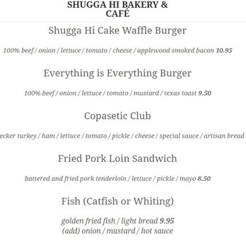 SHUGGA HI BAKERY AND CAFE - Updated December 2025 - 264 Photos & 189 ...