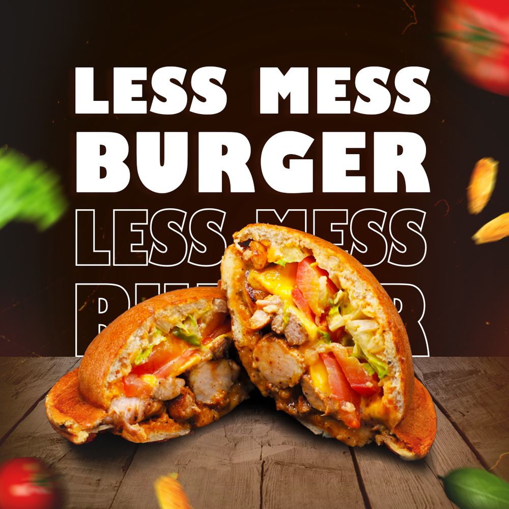 LESS MESS BURGER - Updated March 2025 - 57 Photos & 40 Reviews - 1600 ...