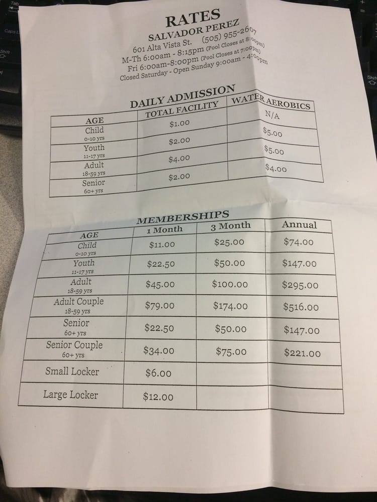 SALVADOR PEREZ POOL AND FITNESS CENTER - Updated June 2026 - 601 Alta ...