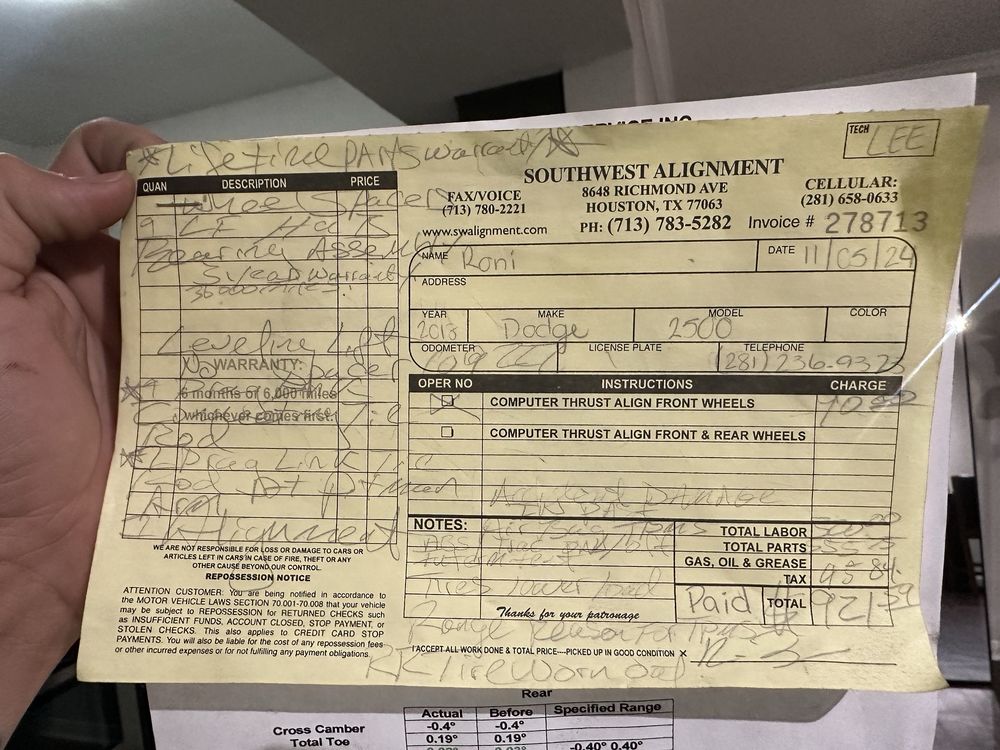 SOUTHWEST ALIGNMENT SERVICE - Updated August 2025 - 57 Photos & 204 ...