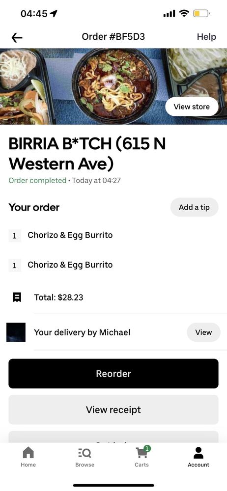BIRRIA BITCH - 615 N Western Ave, Los Angeles, California - Mexican ...