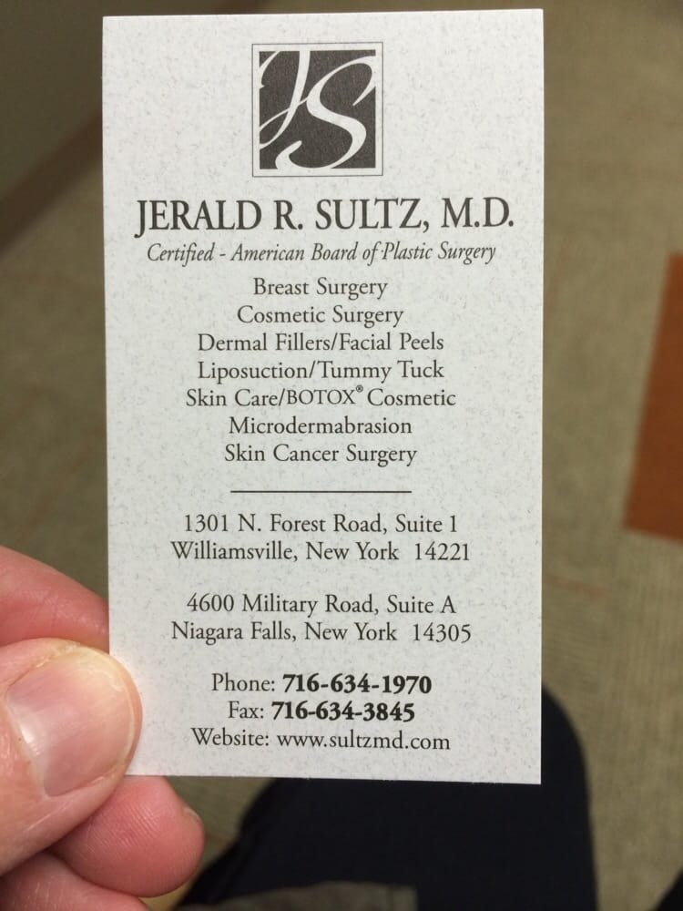 SULTZ JERALD R MD - Updated July 2025 - 1301 N Forest Rd, Buffalo, New ...