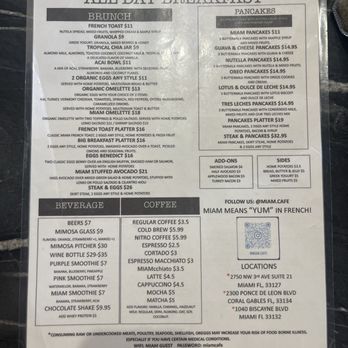 MIAM CAFE - Updated September 2024 - 1081 Photos & 567 Reviews - 2750 ...