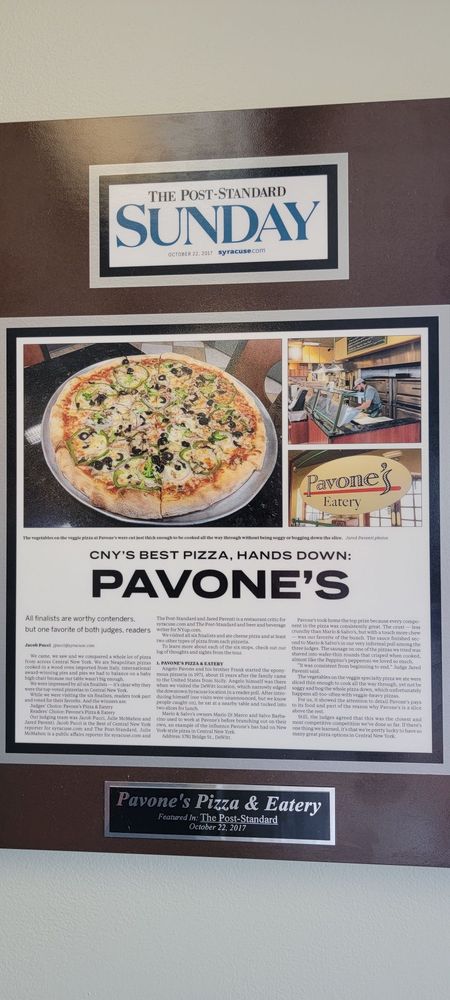 PAVONE’S PIZZA - Updated December 2025 - 21 Photos & 72 Reviews - 122 E ...