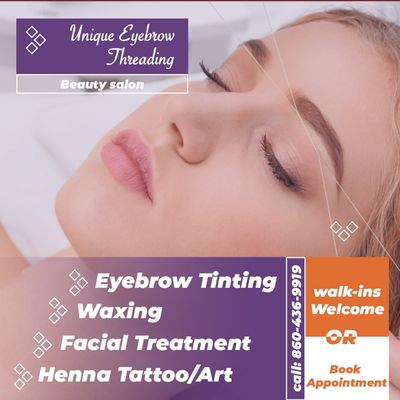 Eyebrow Threading Rocky Hill
