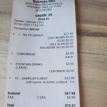 BUSTERS OG BBQ & GRILL - Updated January 2026 - 47 Photos & 62 Reviews ...