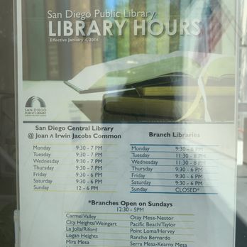 SAN DIEGO PUBLIC LIBRARY - OTAY MESA-NESTOR BRANCH LIBRARY - Updated ...