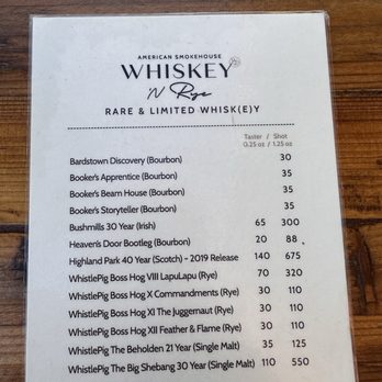 WHISKEY ‘N RYE SMOKEHOUSE - Updated December 2025 - 932 Photos & 813 ...