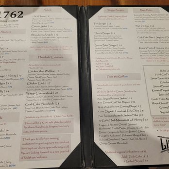 THE 1762 - Updated November 2025 - 135 Photos & 133 Reviews - 12 W Main ...