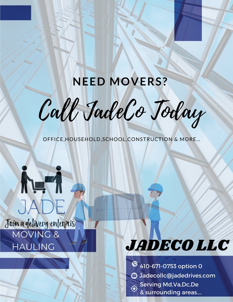 JADECO - Updated May 2024 - Baltimore, Maryland - Couriers & Delivery ...