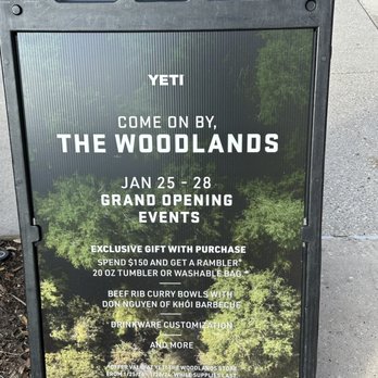 YETI MARKET STREET - THE WOODLANDS - Updated July 2025 - 9595 Six Pines ...