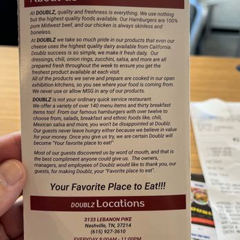DOUBLZ - Updated October 2025 - 24 Photos & 57 Reviews - 3133 Lebanon ...