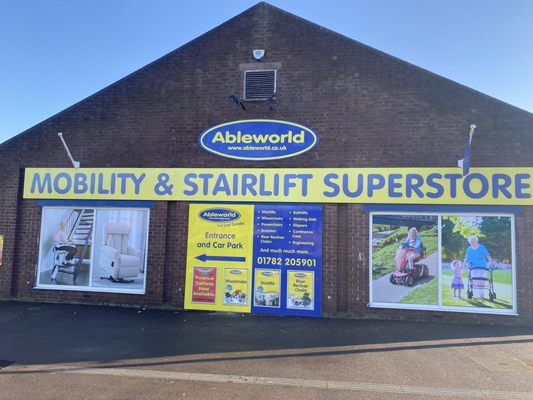 ABLEWORLD MOBILITY & STAIRLIFTS HANLEY - 430 Leek Road, Stoke-on-Trent ...