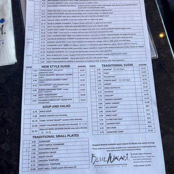 BLUE WASABI SUSHI & MARTINI BAR - Updated June 2024 - 615 Photos & 627 ...