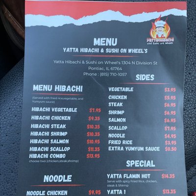 YATTA HIBACHI AND SUSHI ON WHEELS - Updated July 2024 - 11 Photos ...