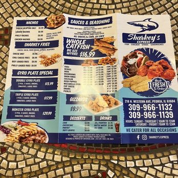 SHARKY’S EXPRESS - Updated October 2025 - 218 N Western Ave, Peoria ...