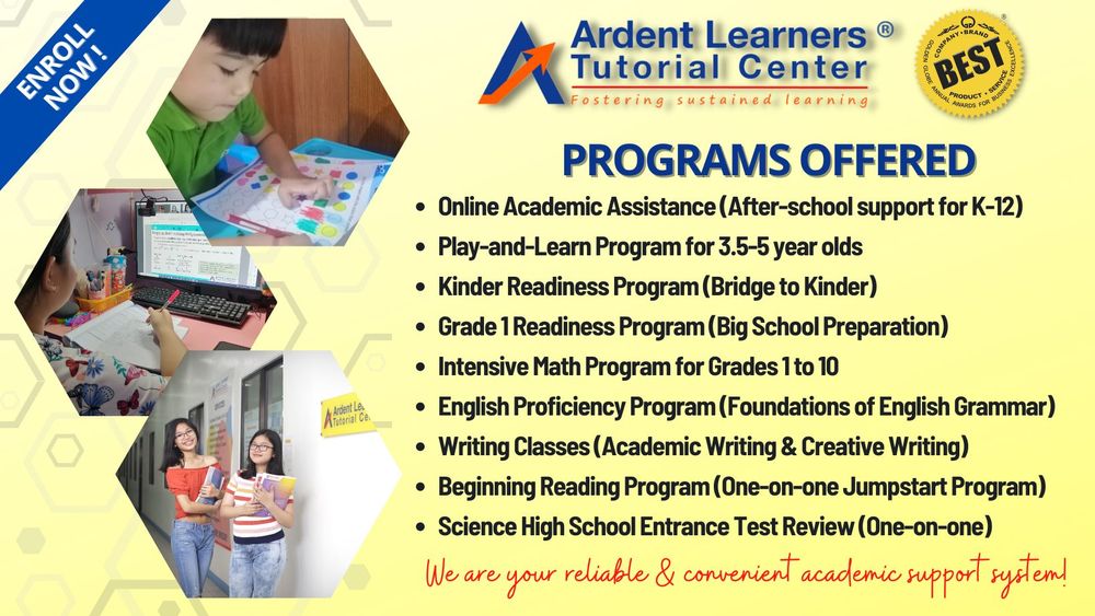 ARDENT LEARNERS TUTORIAL CENTER - Updated August 2025 - Request ...