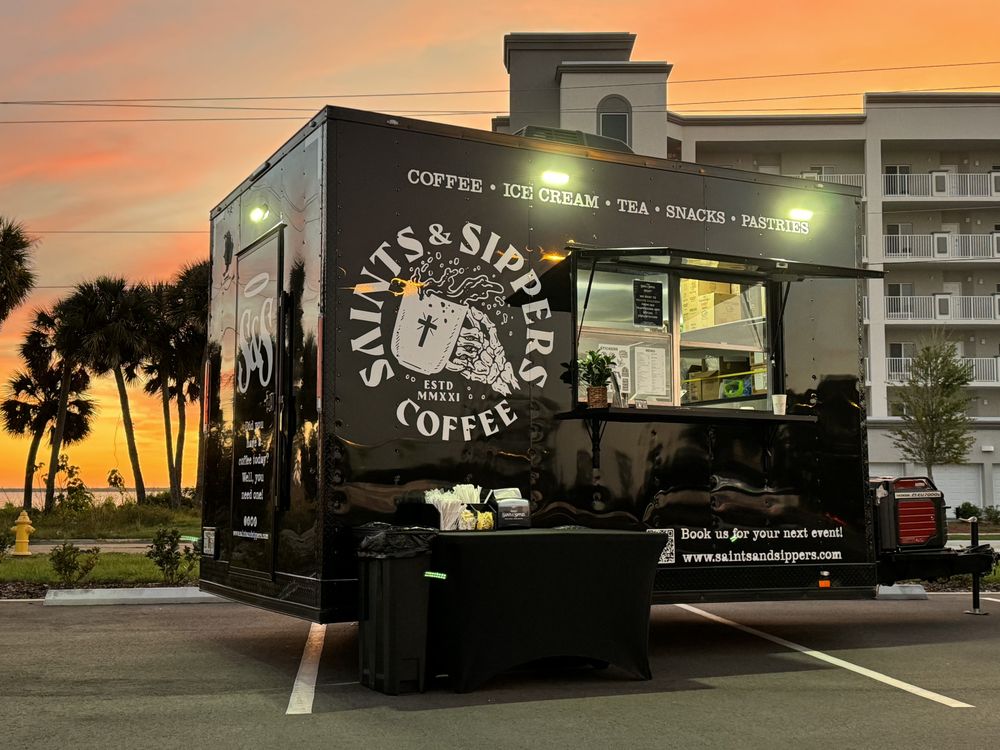 SAINTS AND SIPPERS - Updated June 2024 - Titusville, Florida - Coffee ...