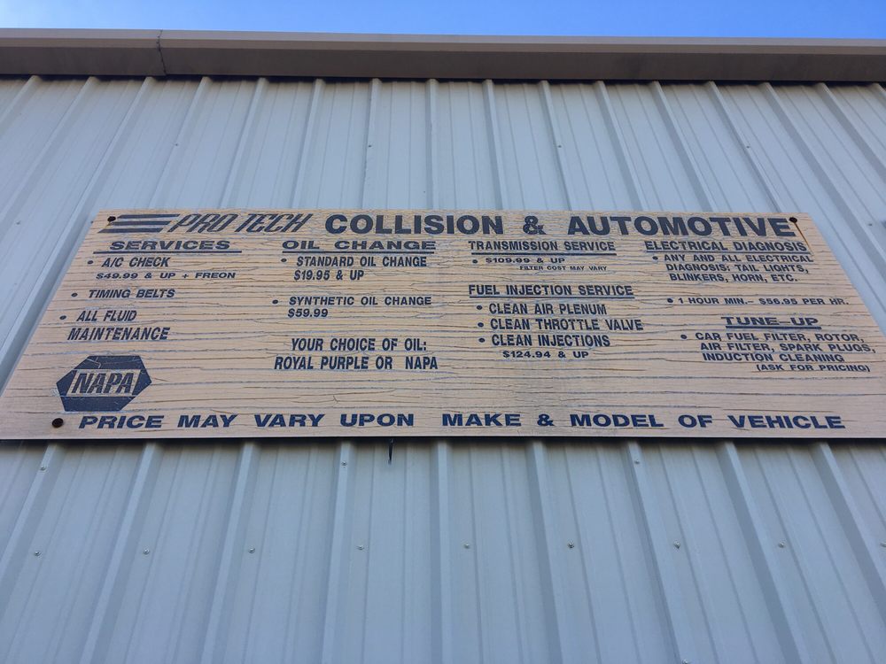 PRO TECH COLLISION AND AUTOMOTIVE CENTER - Updated April 2025 - 415 N ...