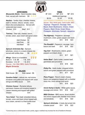 TAVERN 61 - Updated May 2024 - 202 W Mayne St, Blue Grass, Iowa - Beer ...