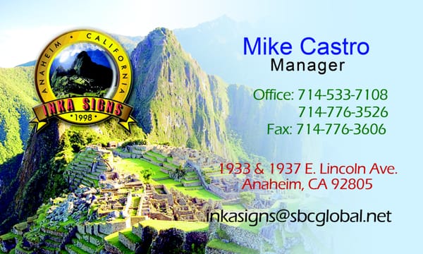 INKA SIGNS - Updated December 2025 - 17 Photos - 1933 E Lincoln Ave ...