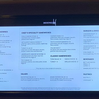 BACKSTAGE DELI - Updated February 2025 - 355 Photos & 325 Reviews ...