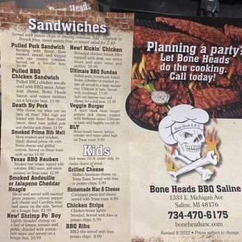 BONE HEADS BBQ SALINE - Updated October 2025 - 53 Photos & 25 Reviews ...