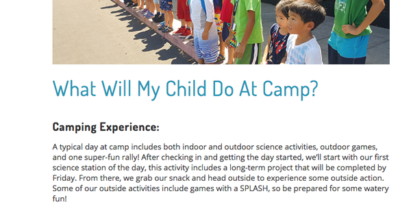 DESTINATION SCIENCE CAMP- PALOS VERDES - Updated July 2025 - 26300 ...