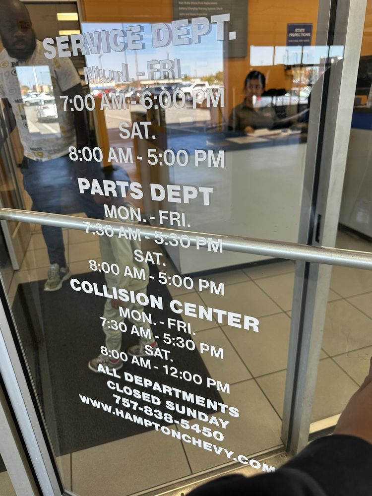 FIRST TEAM HAMPTON CHEVROLET - Updated May 2026 - 19 Photos & 73 ...