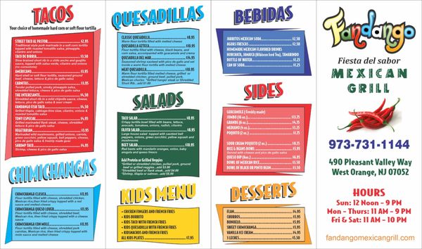 FANDANGO MEXICAN GRILL - Updated April 2025 - 102 Photos & 110 Reviews ...