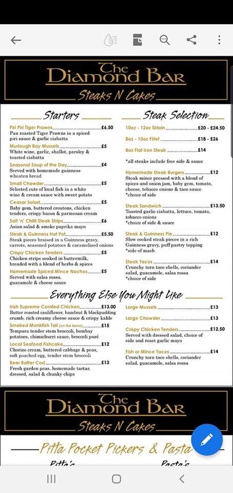 DIAMOND BAR - Updated August 2024 - 6 The Diamond, Ballycastle, Moyle ...