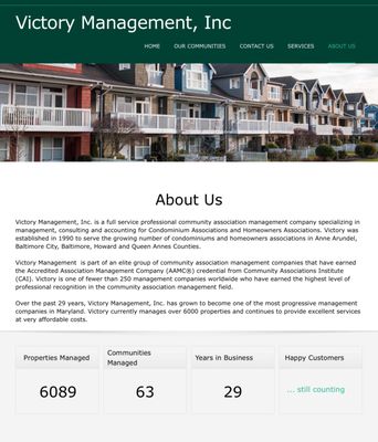 Victory Management Inc - Serving Stevensville, MD - Updated November ...
