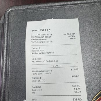 MOSH PIT EATS - Updated August 2025 - 33 Photos & 37 Reviews - 111 Old ...