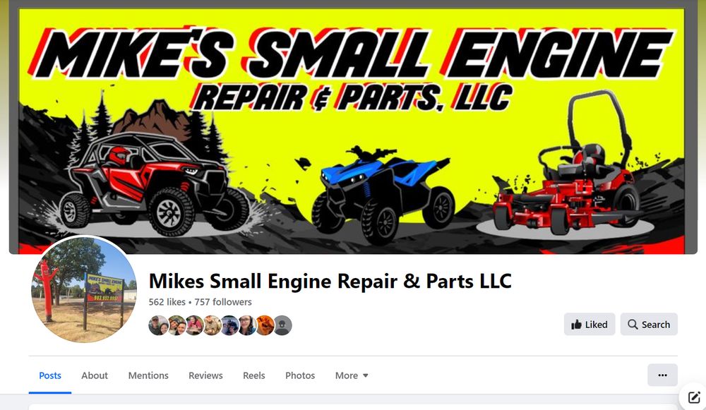 MIKE’S SMALL ENGINE REPAIR & PARTS - Updated December 2025 - 18520 US ...