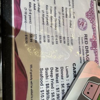 RED DRAGON BUFFET - Updated July 2025 - 80 Photos & 202 Reviews - 1461 ...